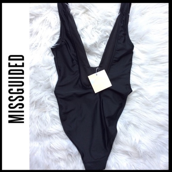 Missguided | Swim | Nwt Misguided Plunge Swimsuit | Poshmark